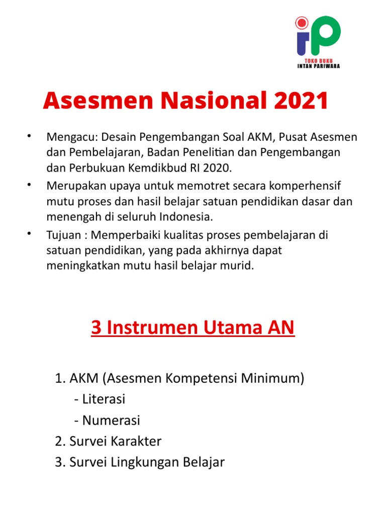 Asesmen Nasional 2020 Okt 2 | PDF