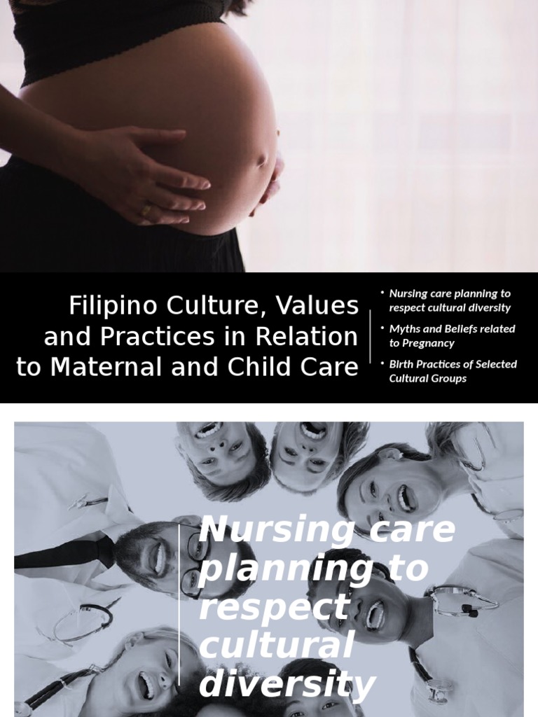 Filipino Maternal and Child Care Practices | PDF | Family | Pregnancy