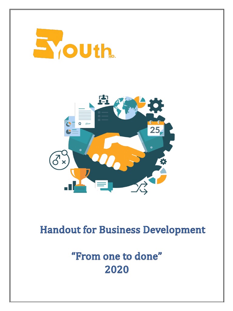 Business Development Handout | PDF | Marketing | Sales