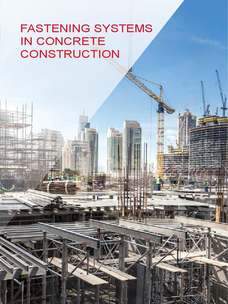 Fastening Systems in Concrete Construction E Book | PDF | Screw | Concrete