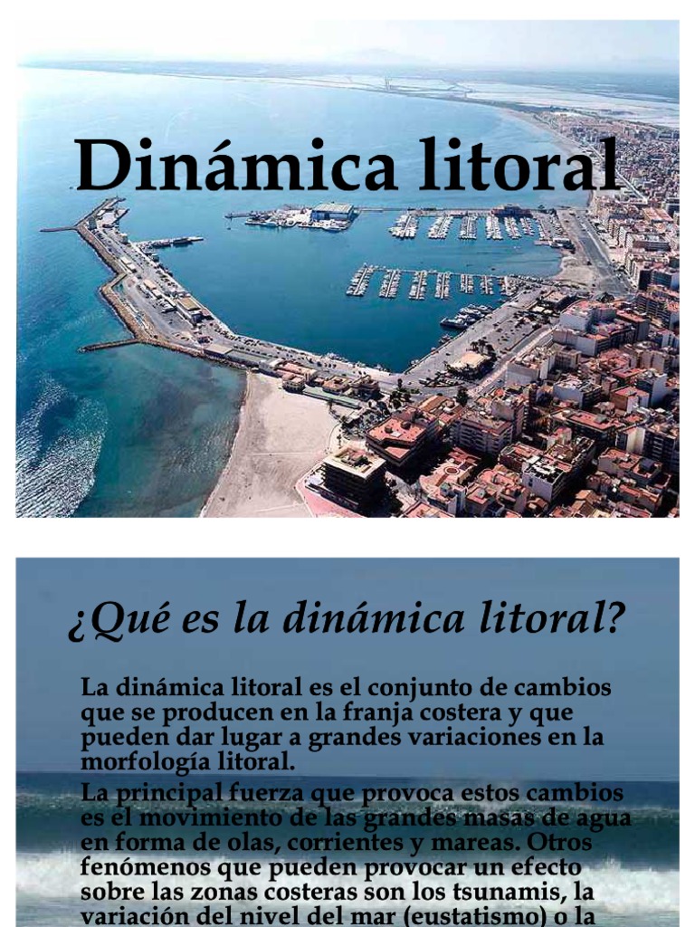 Definición y Dinámica del Litoral | PDF | Costa | Zona litoral
