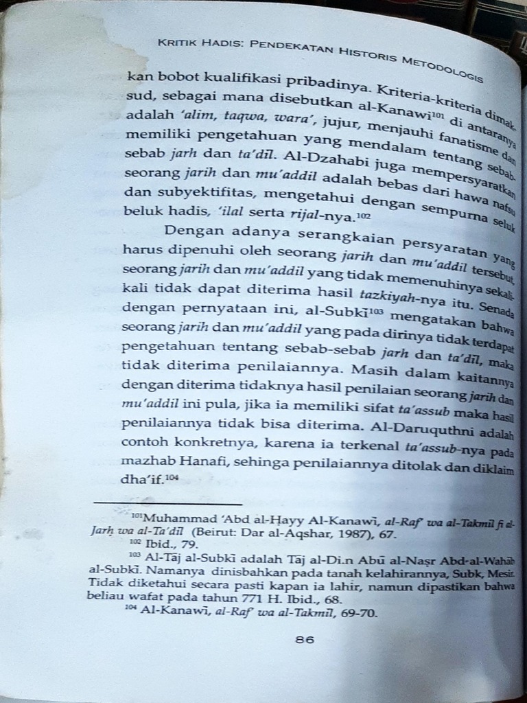 Jarh Wat Tadil 3 | PDF