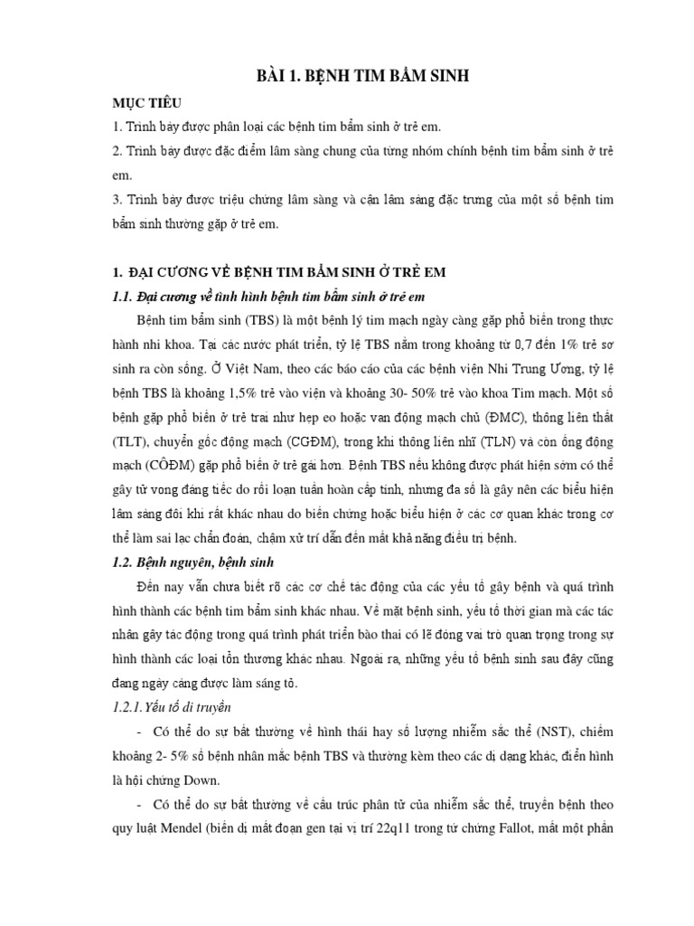 Bai 1. Tim Bam Sinh | PDF