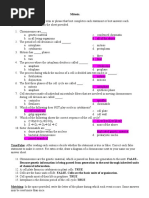 Mitosis Mover Webquest Bioman PDF | PDF | Mitosis | Chromosome