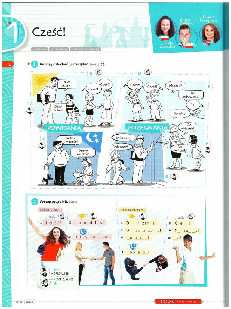 Junior Polski Krok Po Kroku | PDF