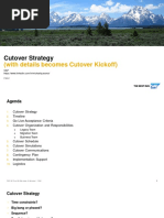 SAP S4HANA Cutover Plan Template V2.7 | PDF | Financial Accounting ...