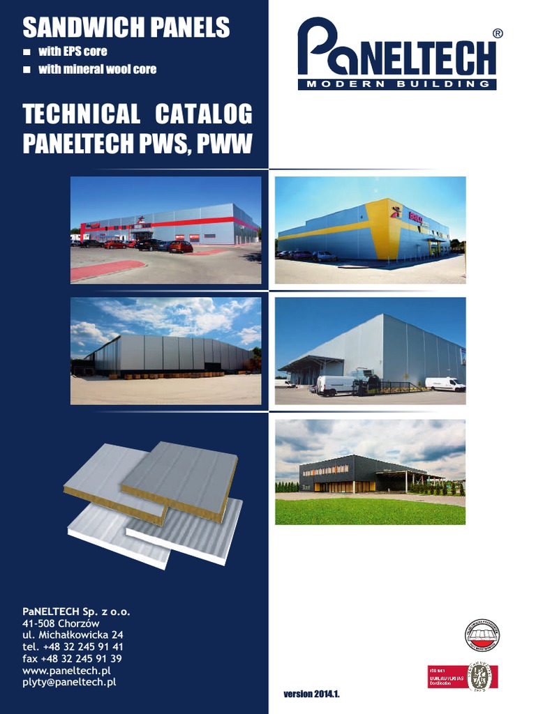 Technical Catalog PWS, PWW - English Version | PDF | Roof | Wall