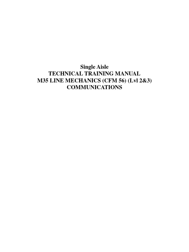 A320 Ramp and Transit Ata 23 - Communications | Download Free PDF ...