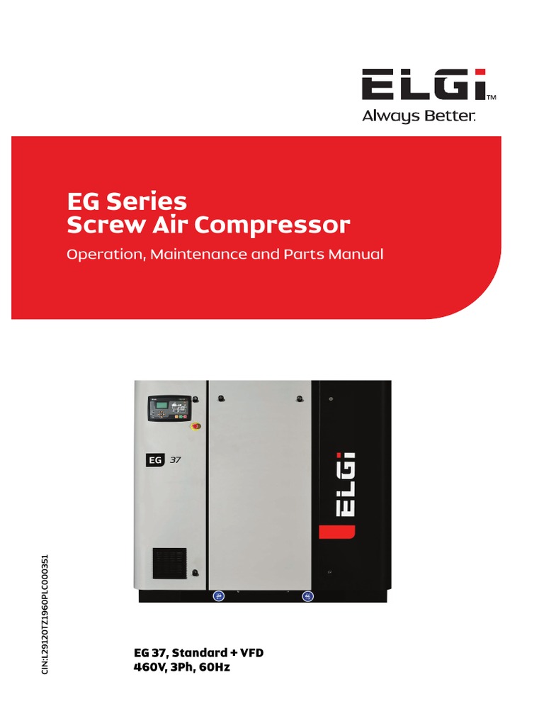 Eg - Series Elgi | PDF | Valve | Electric Motor
