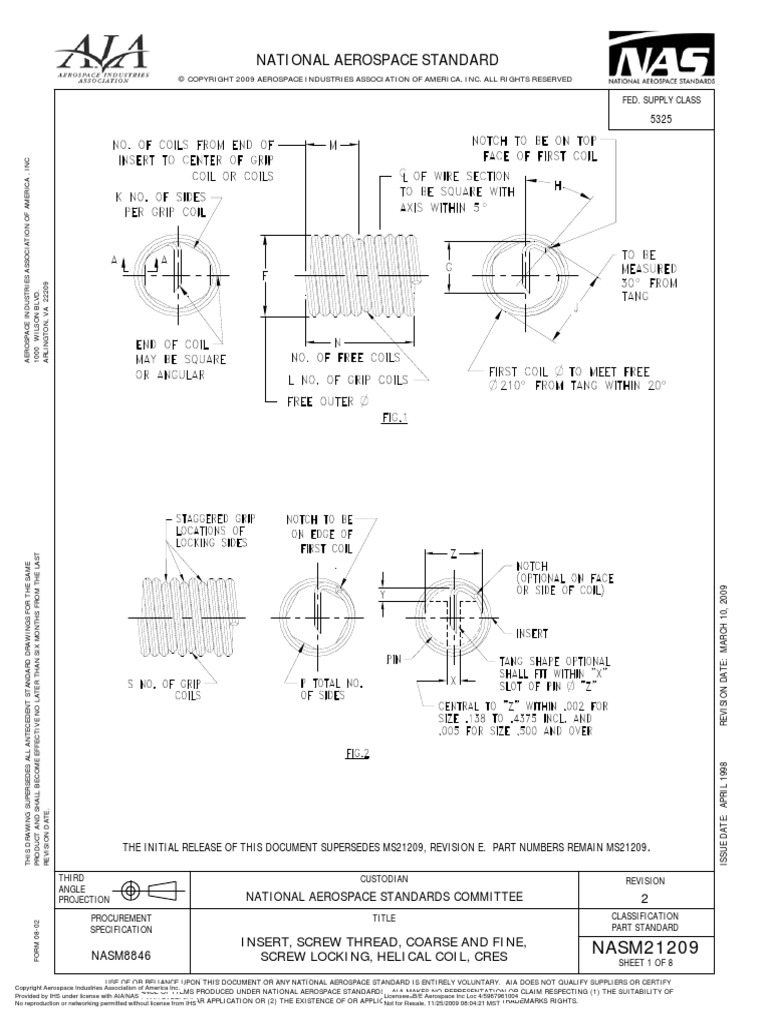 Nas MS21209 | PDF