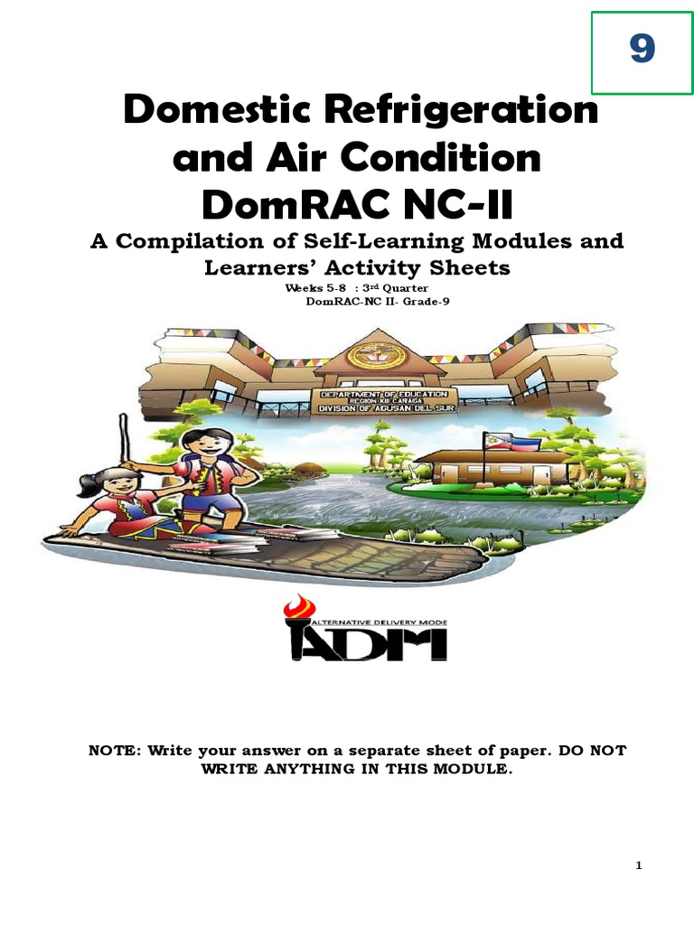 Divina DomRAC 3rd Quarter Week 5 8 G 9 | PDF | Switch | Electric Motor