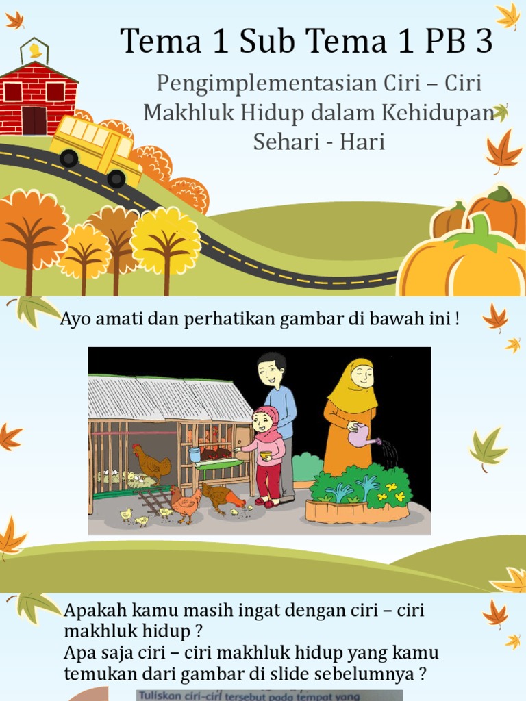 TEMA 1 PB 3 Bu Yuli Fix | PDF | Sains & Matematika