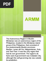 All About BARMM Region in The Philippines | PDF | Mindanao | Philippines