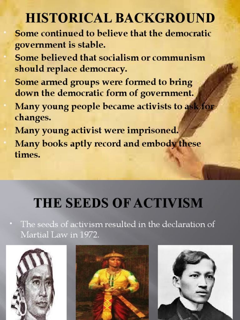Period of Activism in The Philippines | PDF