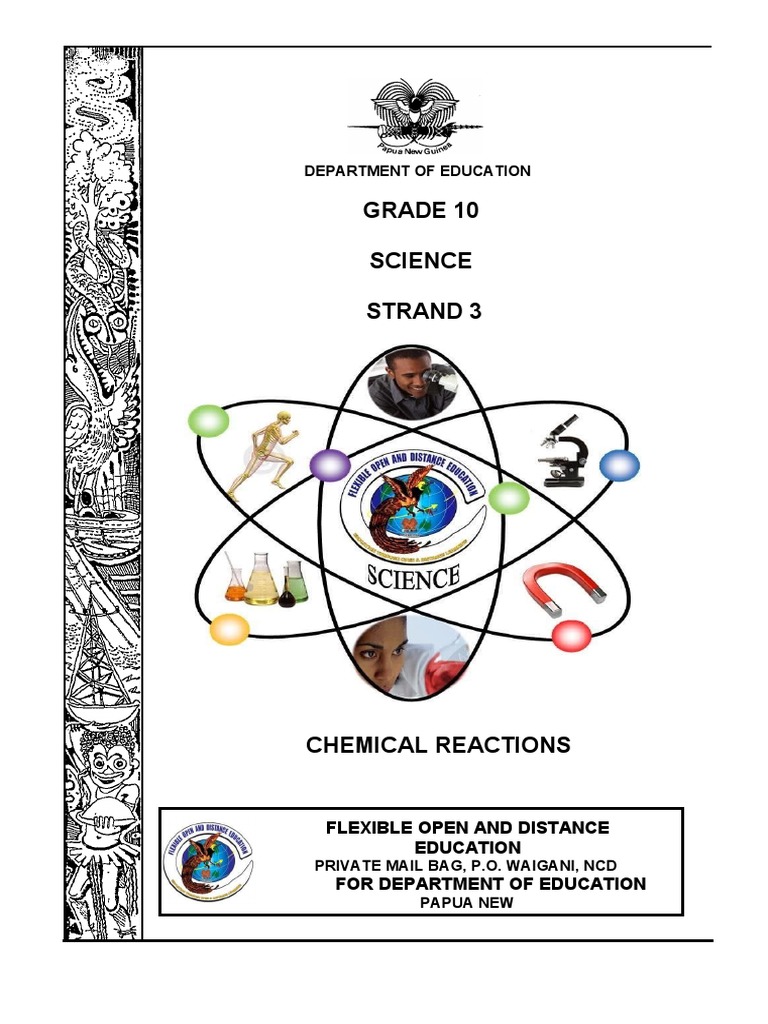 Grade 10 Science Unit3 | PDF | Chemistry | Chemical Reactions