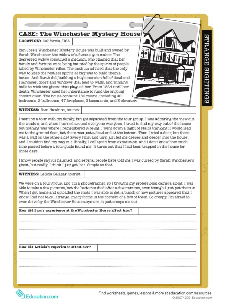 Winchester Mystery House | PDF