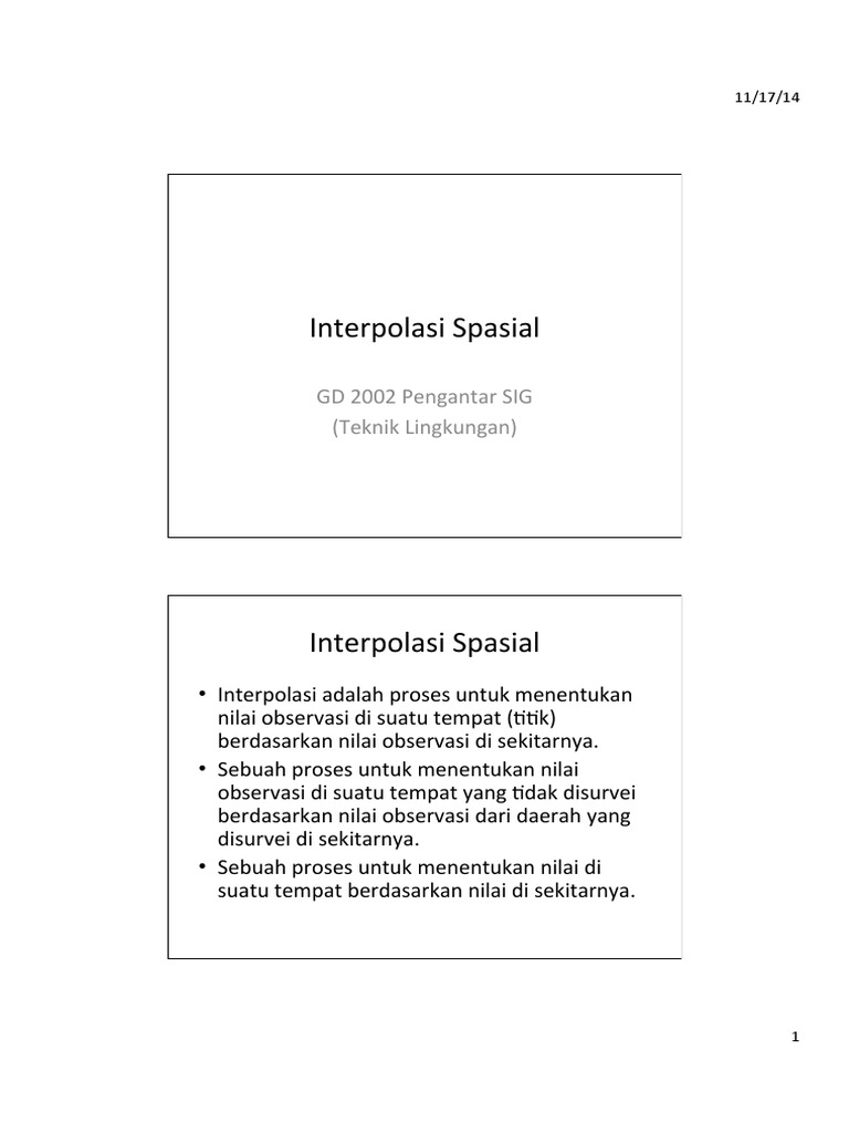 Interpolasi | PDF