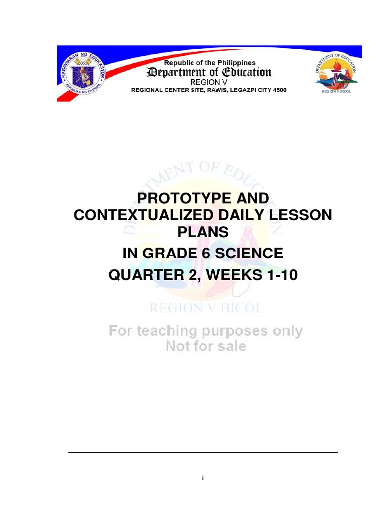 S6 - Q2 - DLPS - Week 1 To 5 | PDF | Skeleton | Teaching Method