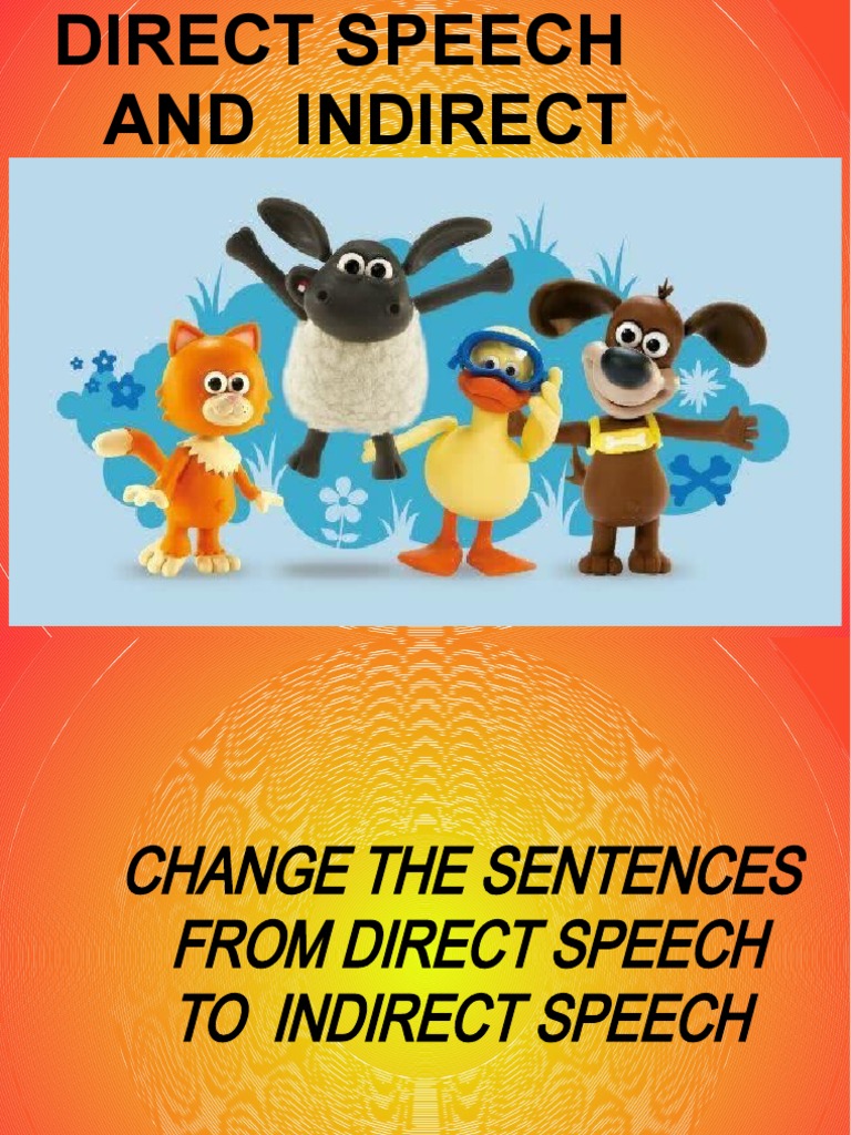 Direct and Indirect Speech CLT Communicative Language Teaching ...