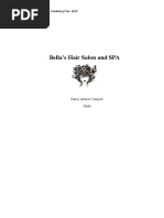 Beauty Salon Company Profile Sample | PDF | Luxury Goods | Brand