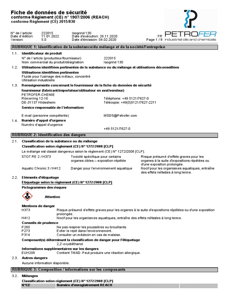 Isogrind 130 Fds | PDF | Déchets | Transport