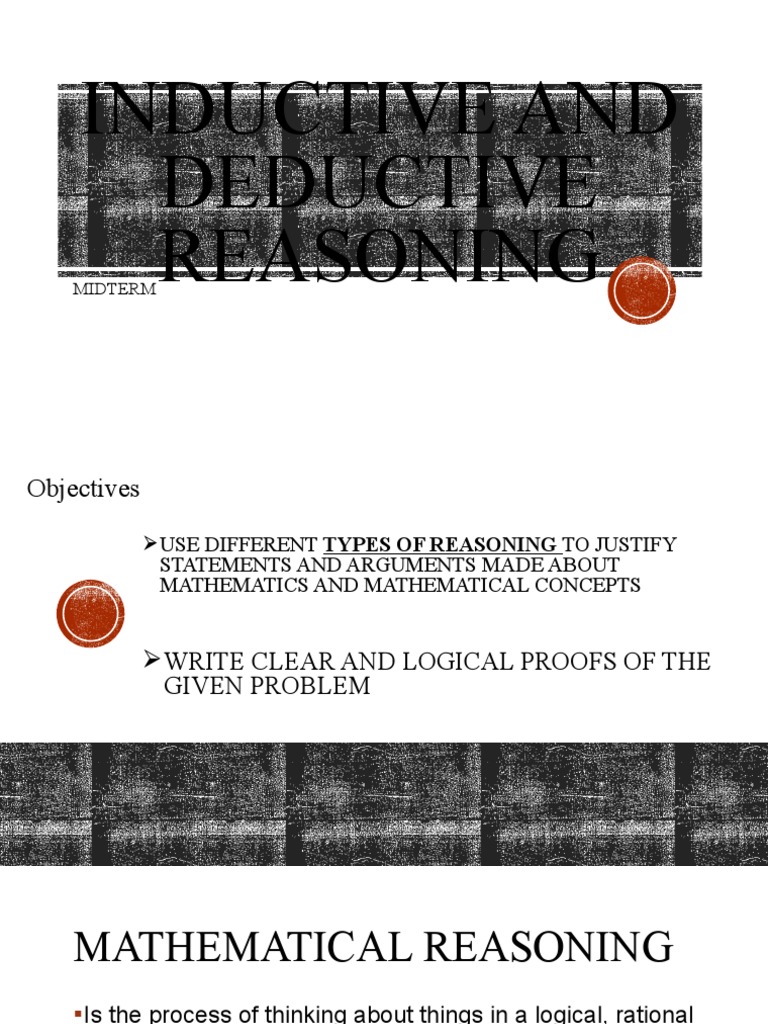 Inductive and Deductive Reasoning | Download Free PDF | Inductive Reasoning | Argument
