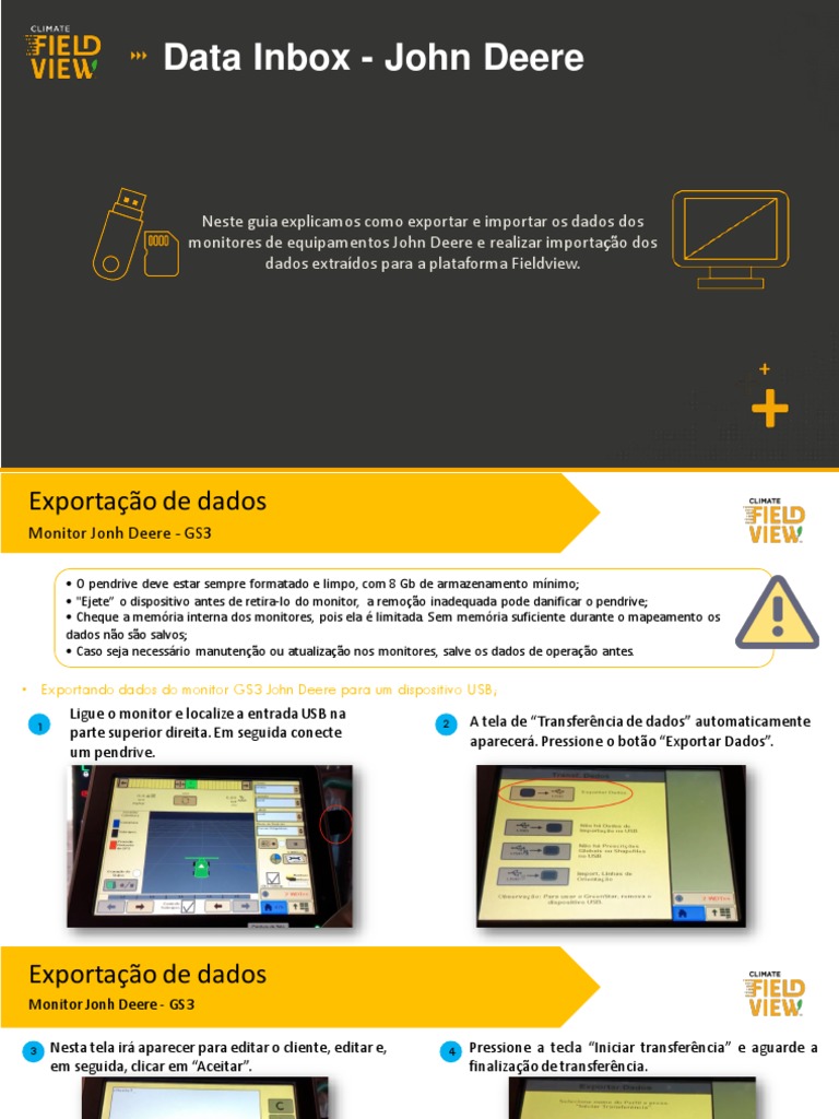 Guia de Exportação de Dados JD | Download grátis PDF | Pen-drive ...