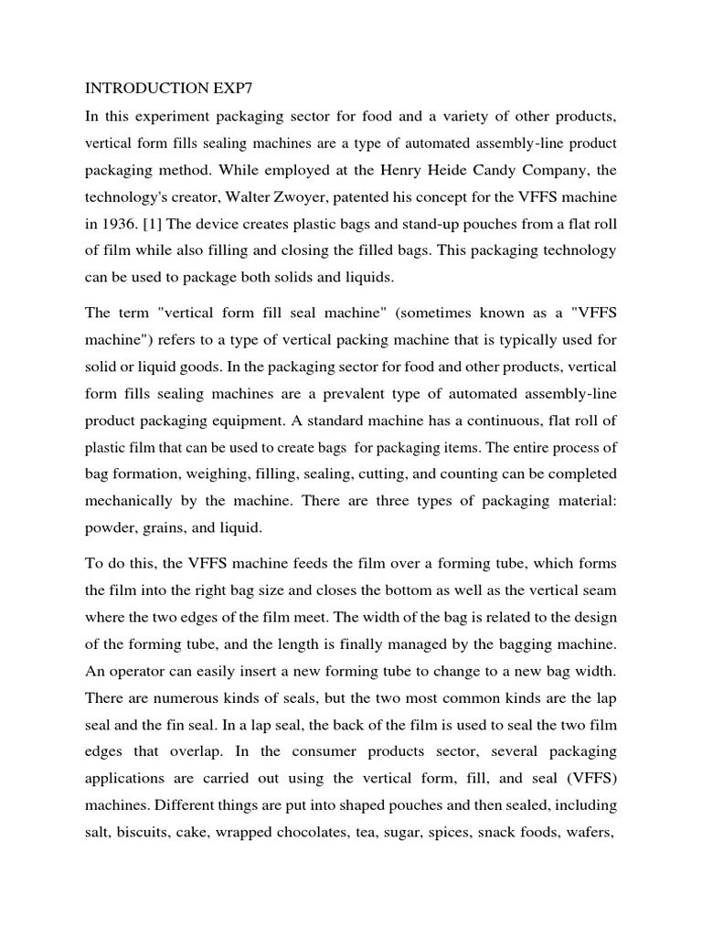 Introduction of Packaging Introduce Procedure | PDF | Packaging And ...