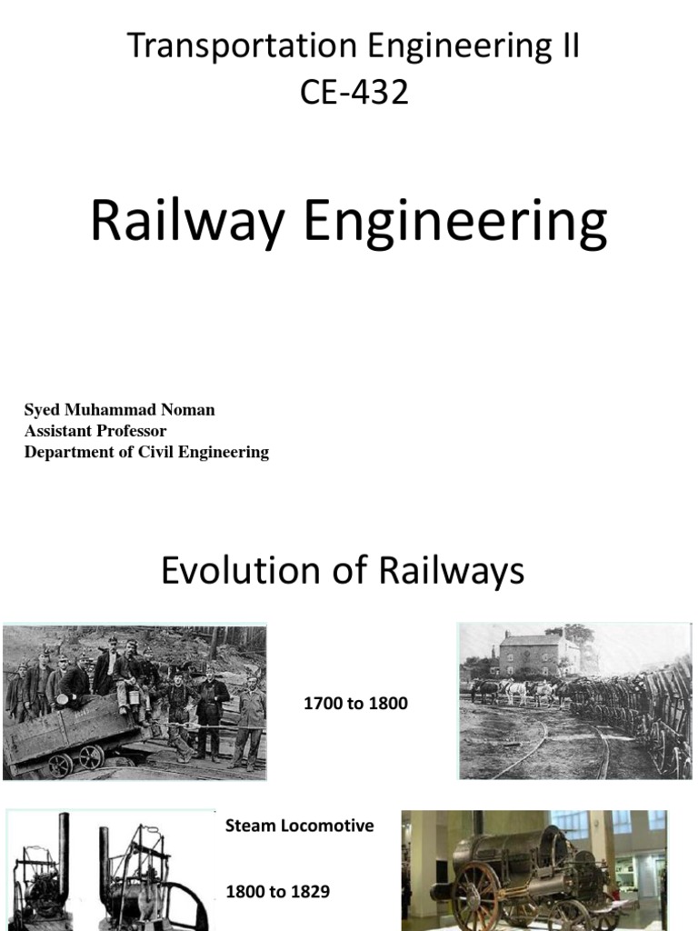 Transportation Engineering II (Lec - 2) | PDF Transportation Engineering II (Lec - 2) | PDF