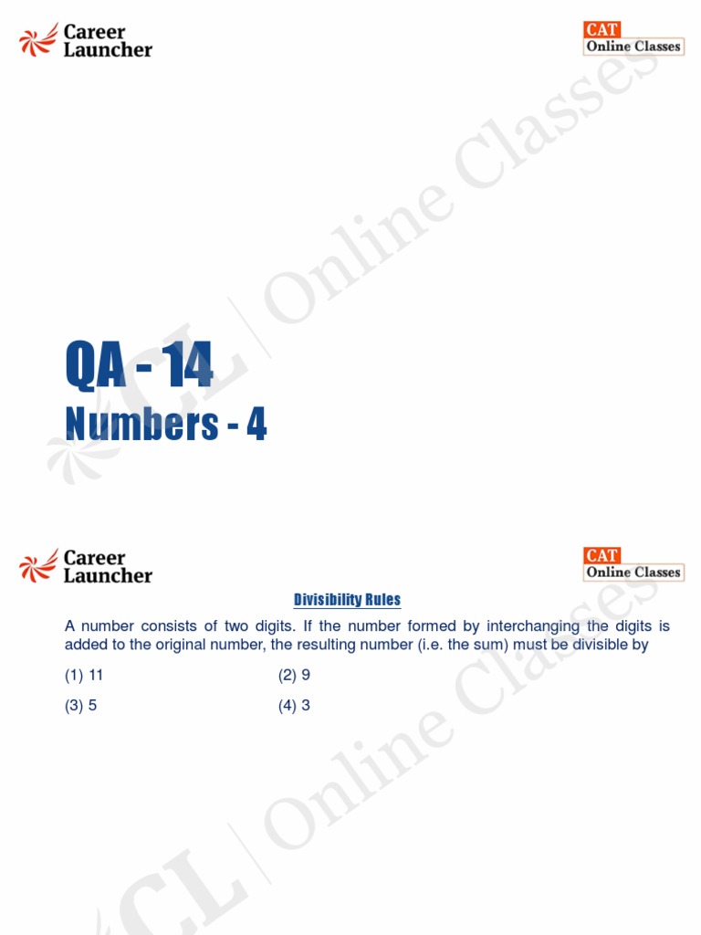 NUMBERS 04 | PDF | Numbers | Discrete Mathematics