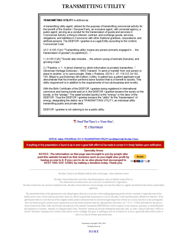 What Is A Transmitting Utility | PDF | Patent | Surety