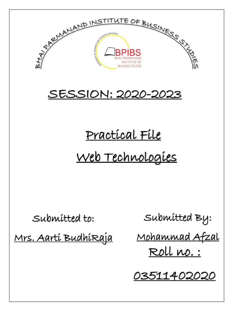 Web Practical Pdf C Python Programming Language