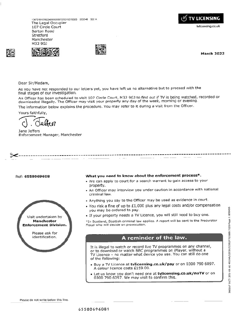 TV License The Occ | PDF