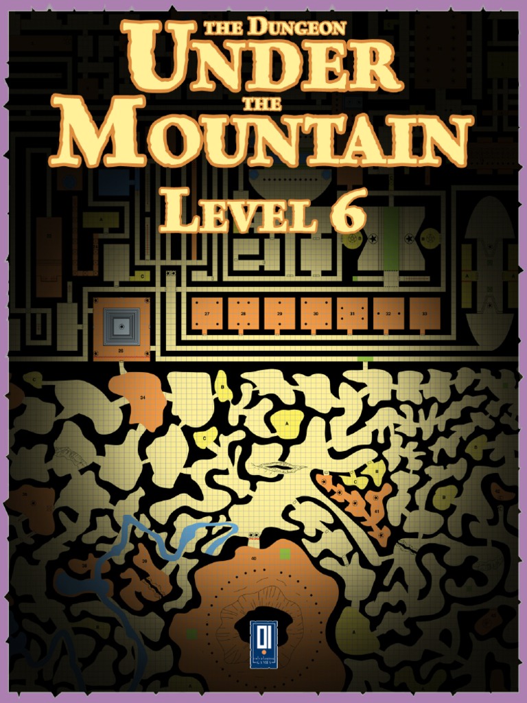 The Dungeon Under The Mountain Level 6 | PDF