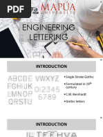 Engineering Lettering Basics | PDF