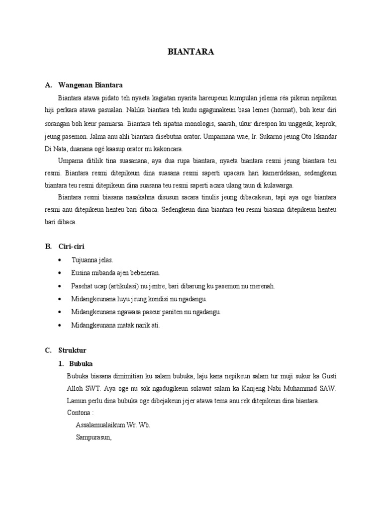 Biantara | PDF
