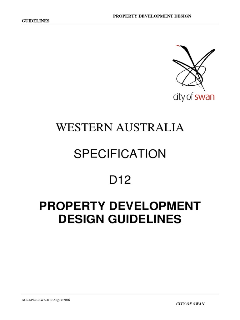 Design-Specification-D12-Property-Development | PDF | Asphalt | Road ...