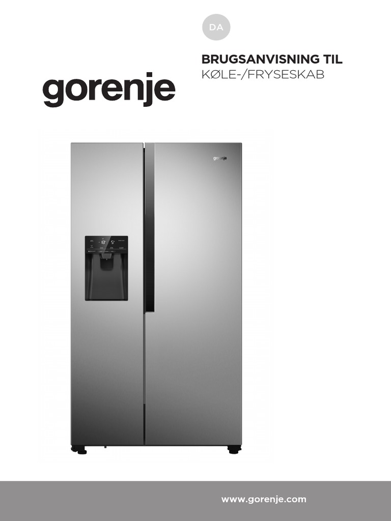 Gorenje NRS9182VX1 | PDF