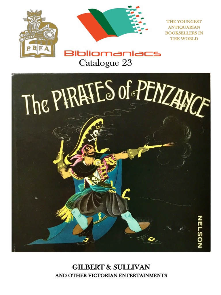 Catalogue 23: Gilbert & Sullivan | PDF | W. S. Gilbert | Arthur Sullivan