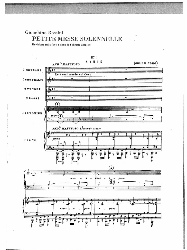Petite Messe | PDF