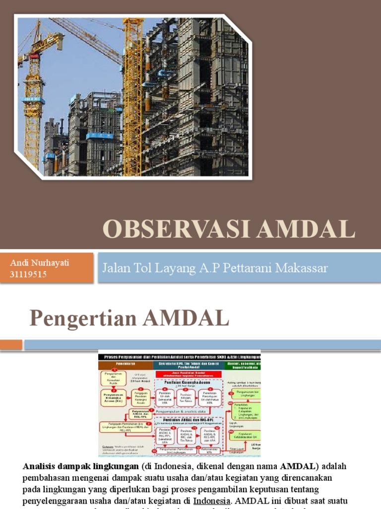 Observasi Amdal | PDF