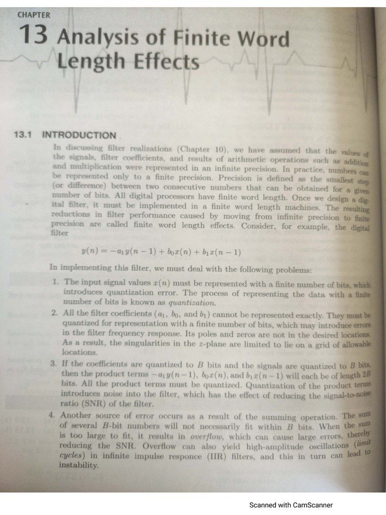 Finite Word Length | PDF