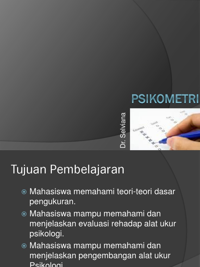 32 - 20221122070623 - Psikometri S1 | PDF