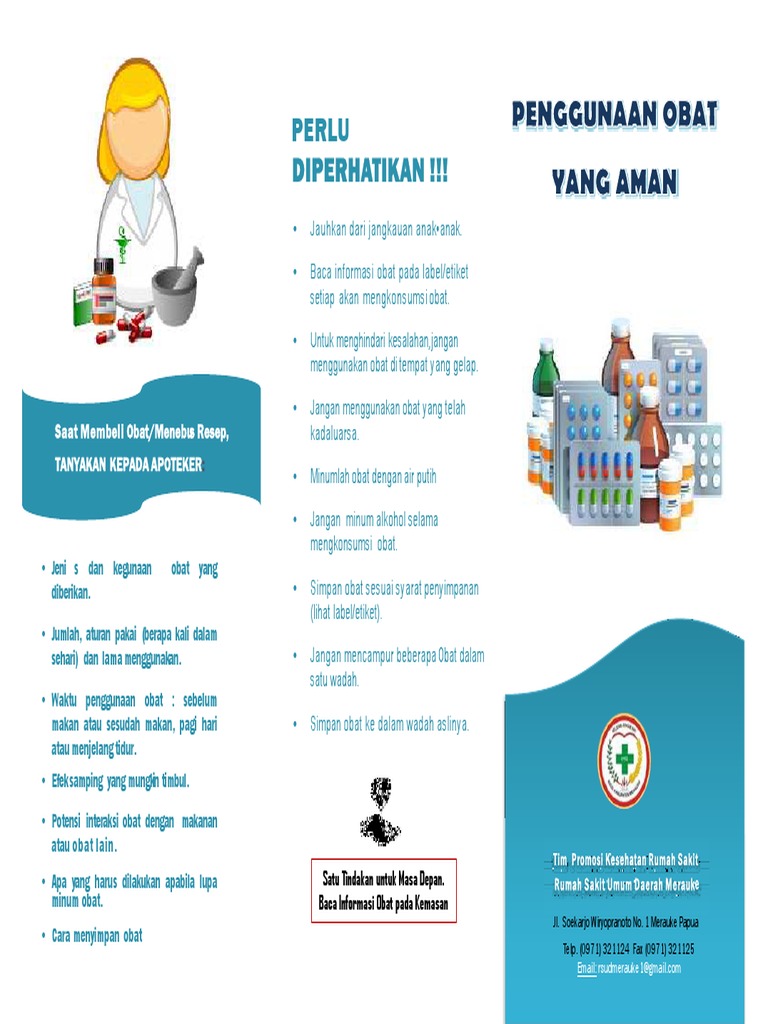 Leaflet Penggunaan Obat Yang Aman Rev Pdf