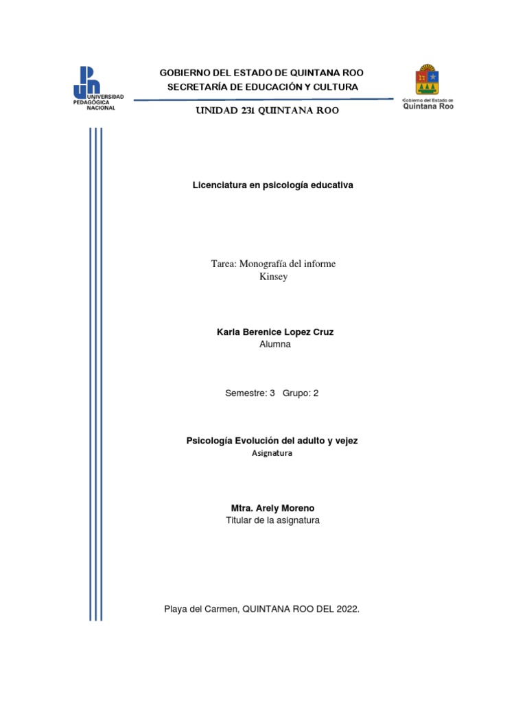 Análisis del Informe Kinsey y su Escala | PDF | Homosexualidad ...