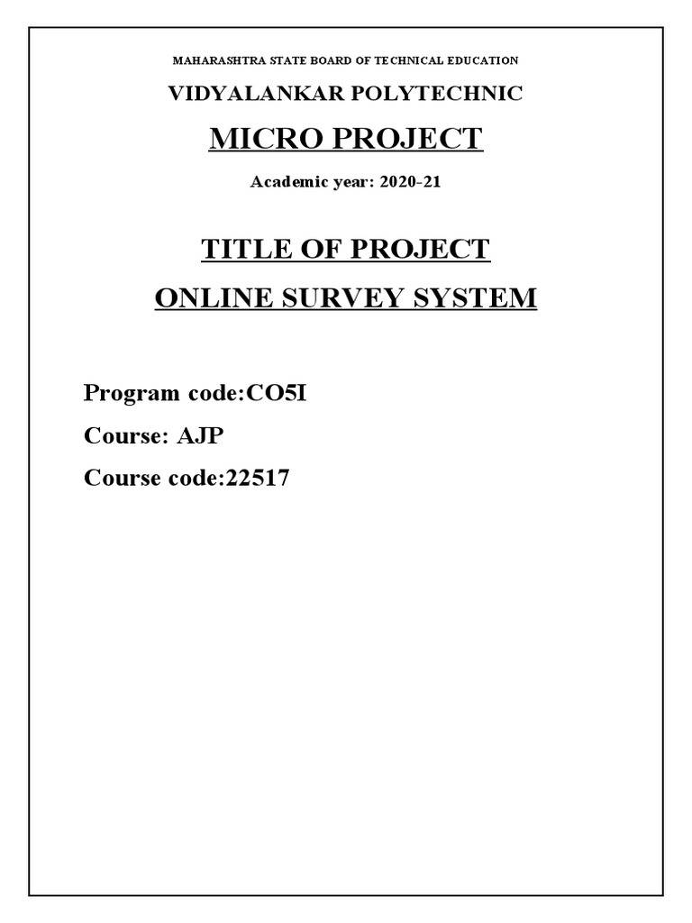 Co5i Ajp Microproject Format | PDF | Databases | Online And Offline