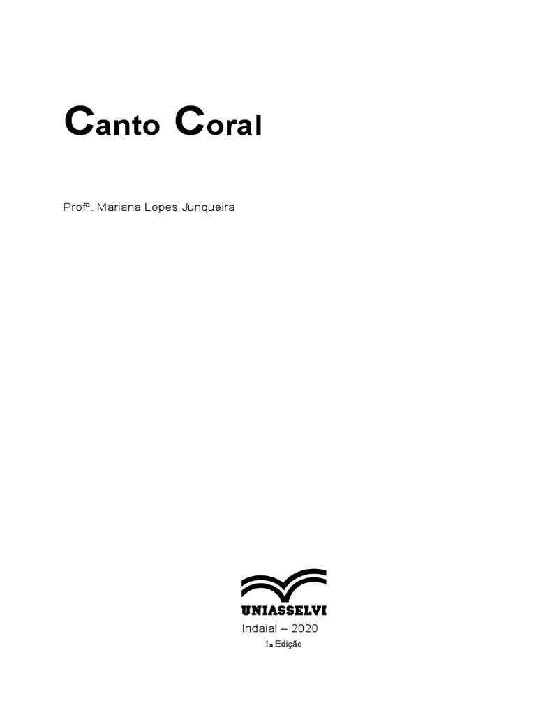 Canto Coral Word | PDF | Coro | Canto
