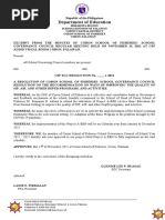 Oplan Usig: Student Safety Initiative | PDF