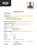 Indian Marriage Biodata Format With Photo | PDF | Human Communication ...