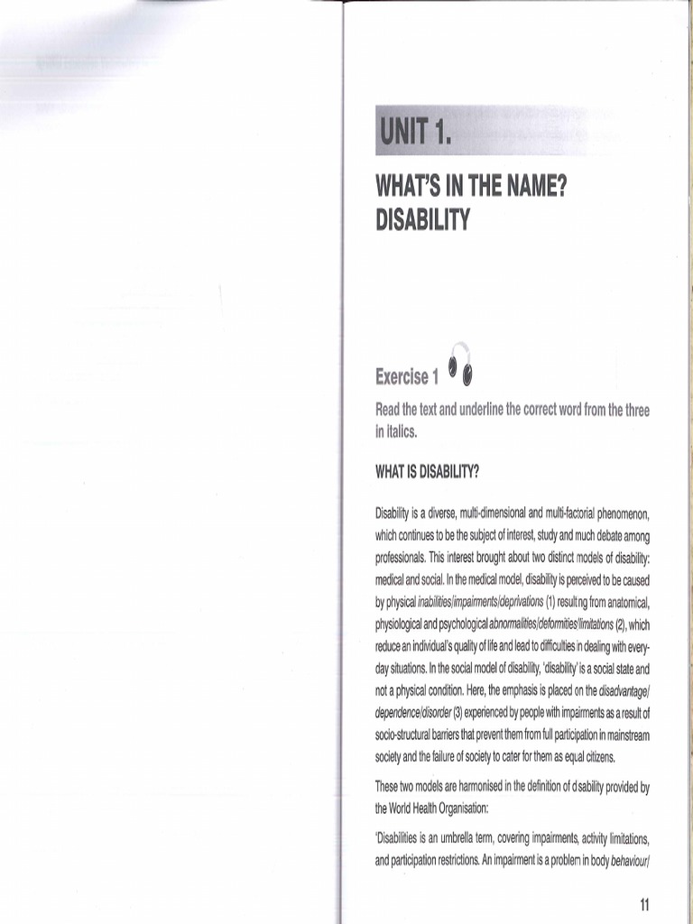 Disability | PDF